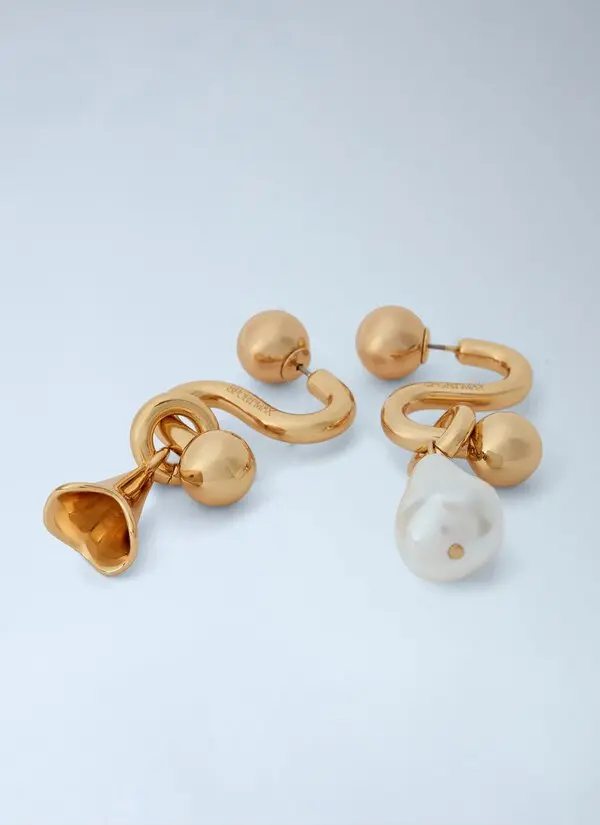Sportmax Sculptural Drop Earrings