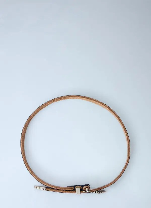 Our Legacy Cowboy Wrap Around Belt Collar - Black