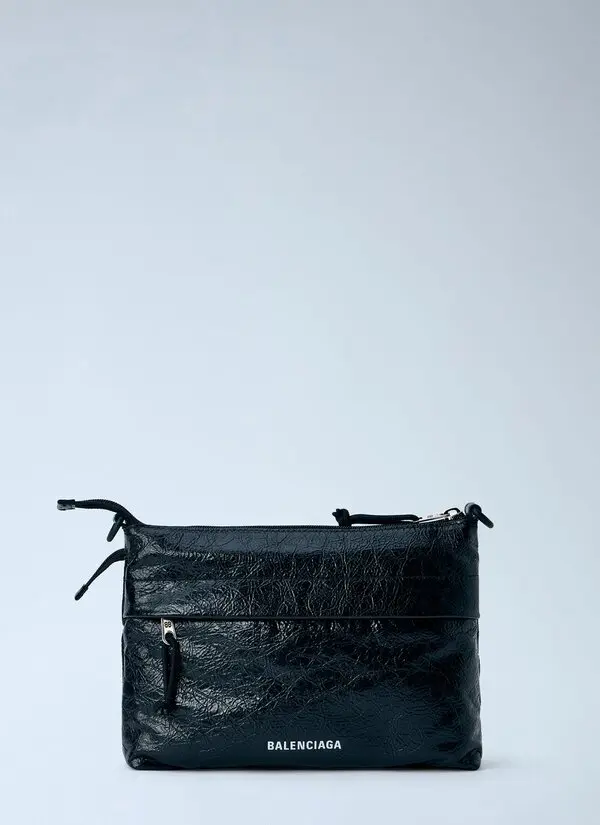 Balenciaga Explorer Double Pouch Messenger Bag