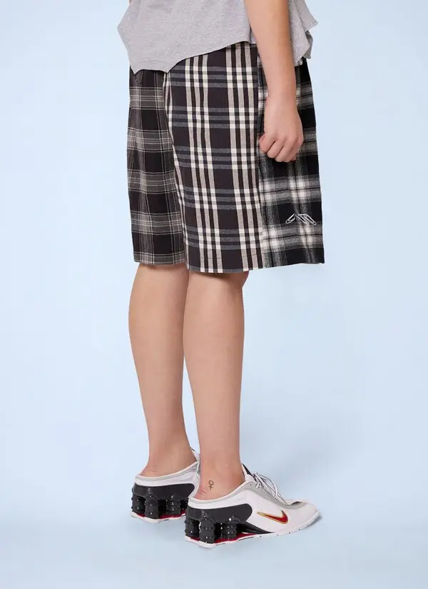 GINA CORRIERI Check Shorts