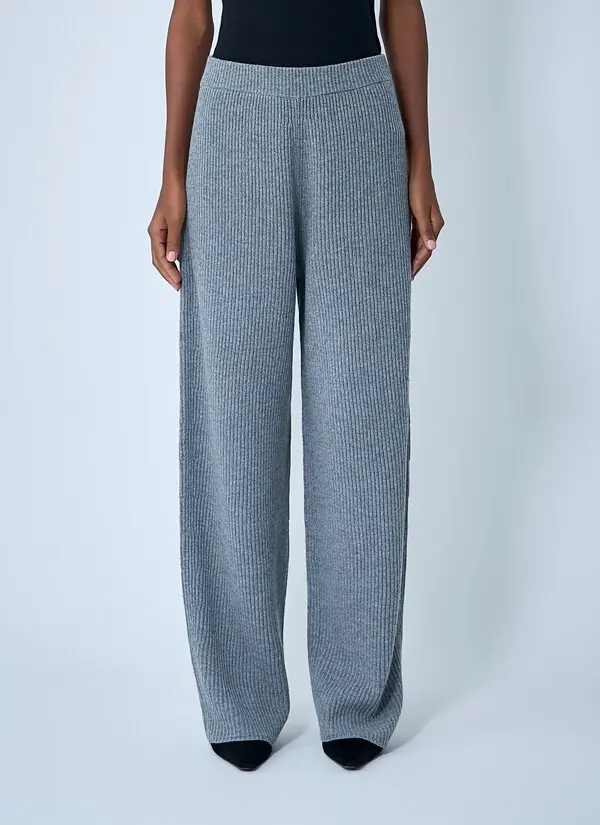 Sportmax Wool-and-cashmere-blend Pants - Grey