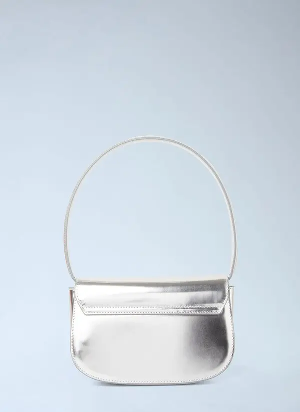 DIESEL® 1dr Shoulder Bag - Silver