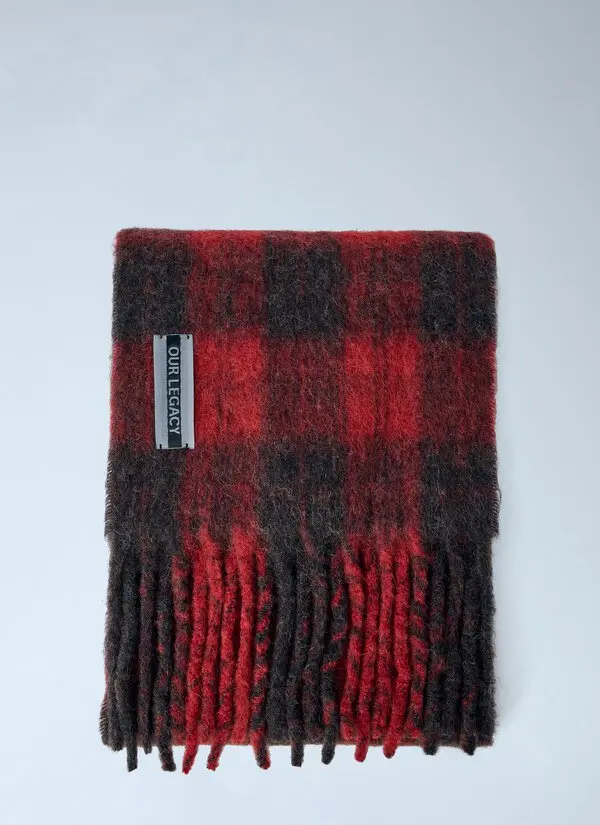 Our Legacy Estate Scarf - Red