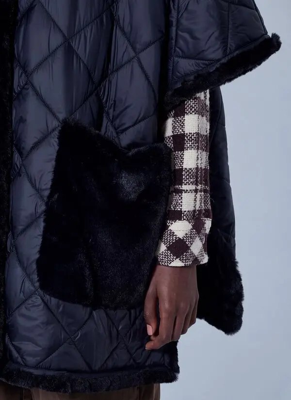 Moncler Reversible Hooded Cape