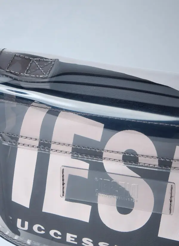 DIESEL® 1dr Jelly Shoulder Bag - Grey
