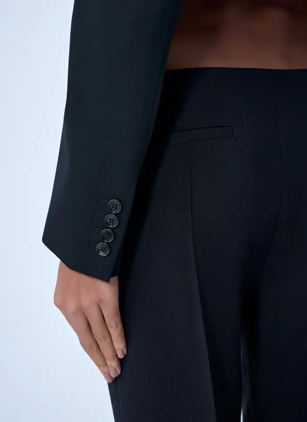 Chloé Cropped Wool Blazer