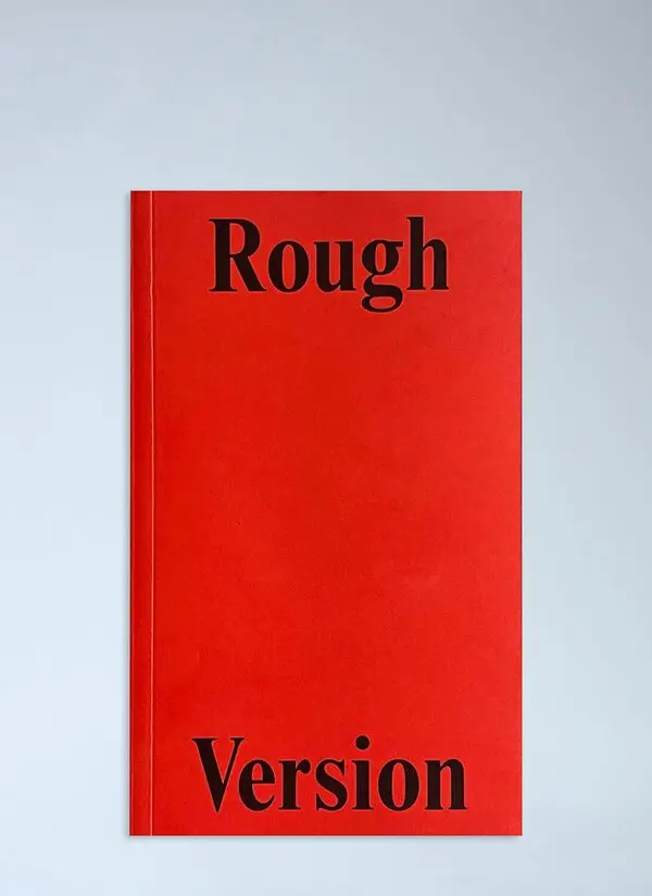 ANTENNE BOOKS Rough Version, The Nts Interviews With Francesca Gavin, 2016-2021 Book - Red