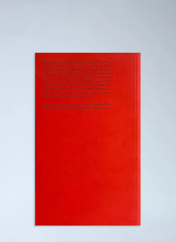 ANTENNE BOOKS Rough Version, The Nts Interviews With Francesca Gavin, 2016-2021 Book