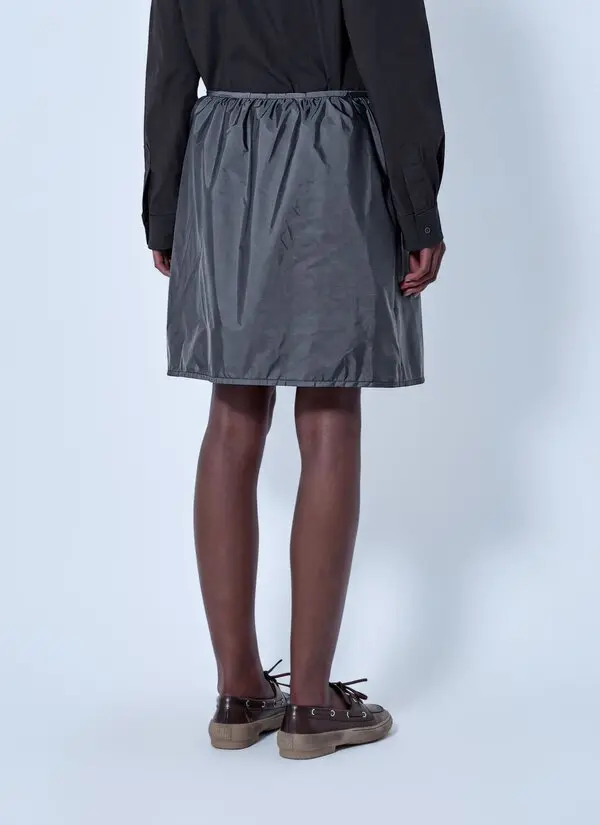Miu Miu Technical Fabric Skirt