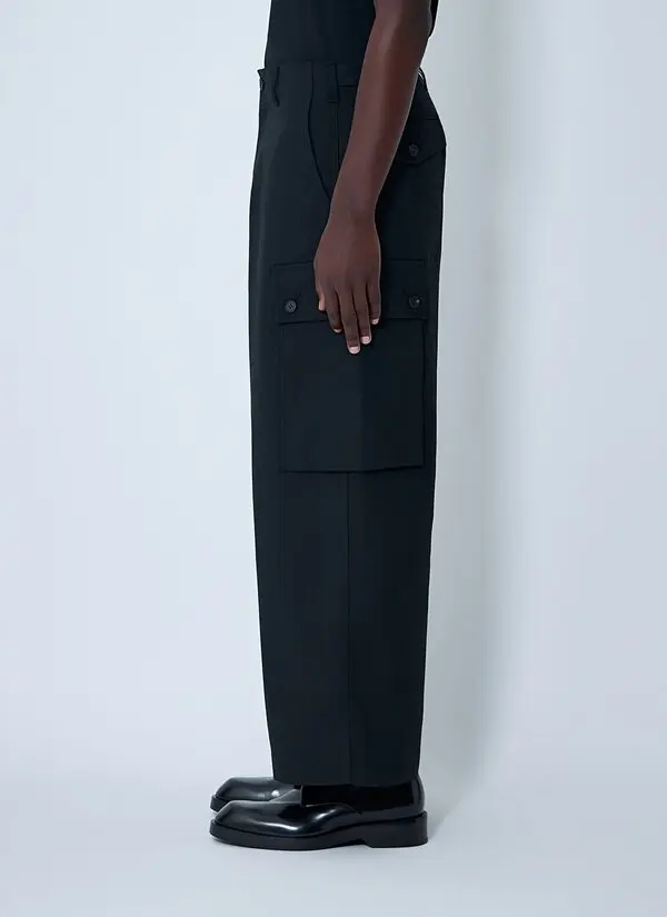 Comme Des Garçons Wide-leg Pocket Pants