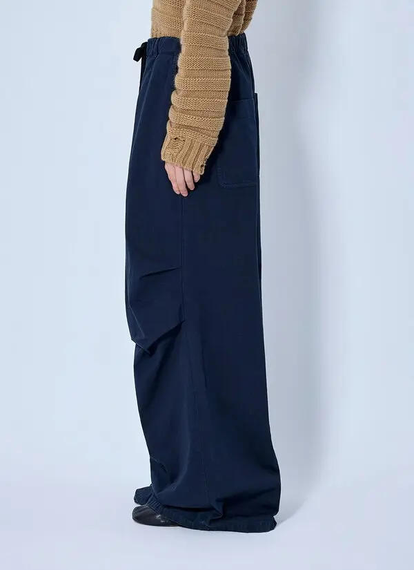 MAISON MARGIELA Wide-leg Drawstring Trousers