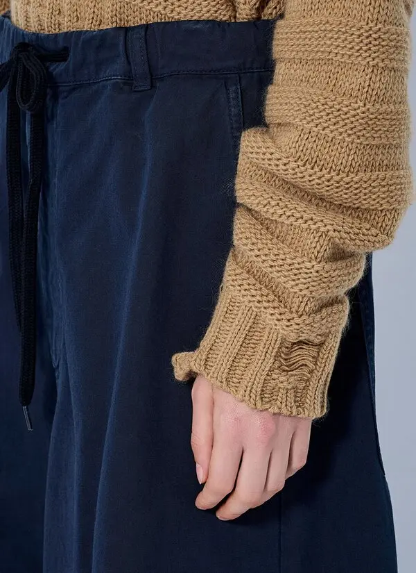 MAISON MARGIELA Wide-leg Drawstring Trousers