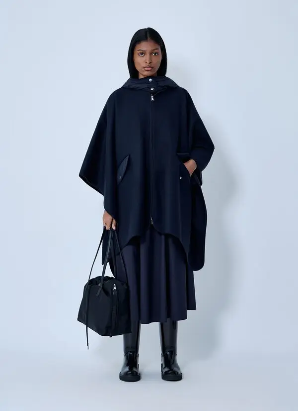 Moncler Hooded Cape