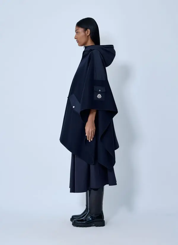 Moncler Hooded Cape