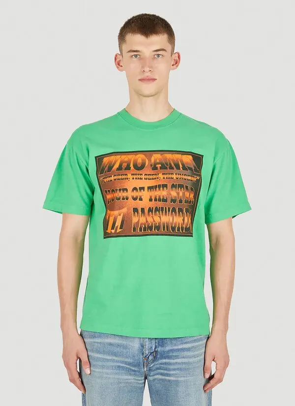 COME TEES Who Am I Raver T-shirt