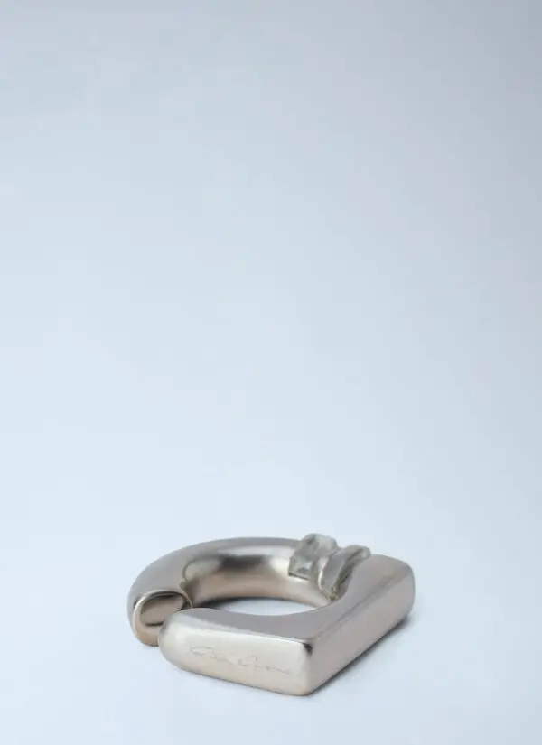 Rick Owens Crystal Prong Ear Cuff