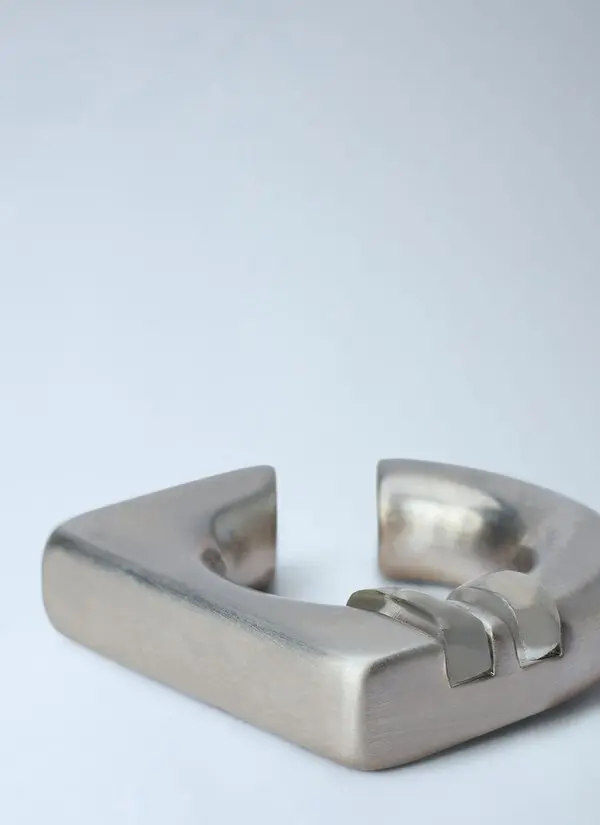 Rick Owens Crystal Prong Ear Cuff