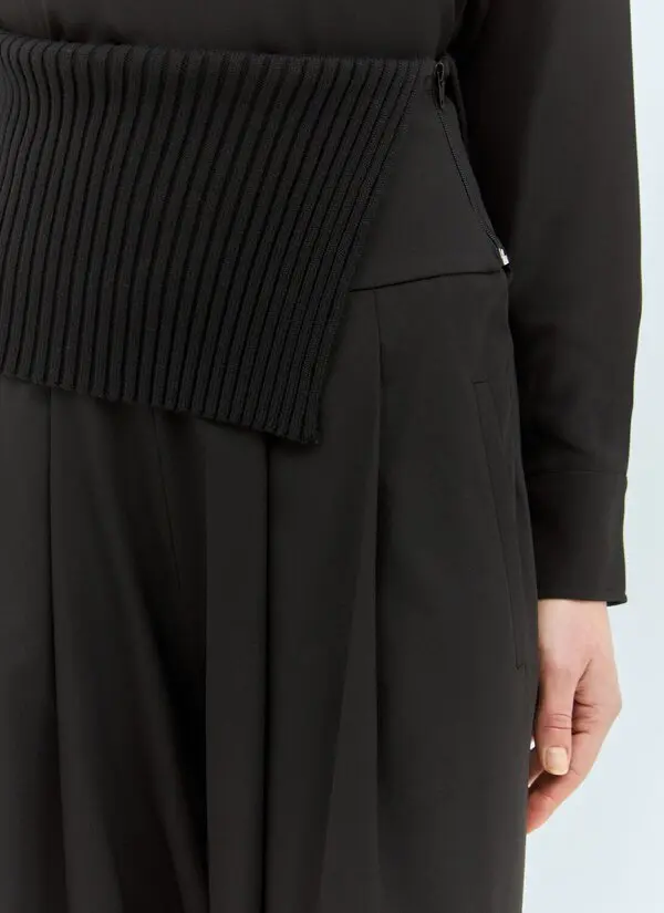Max Mara Long Stretch Wool Pants