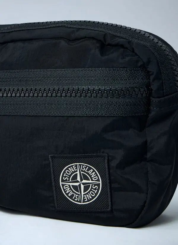 Stone Island Logo Motif Belt Bag