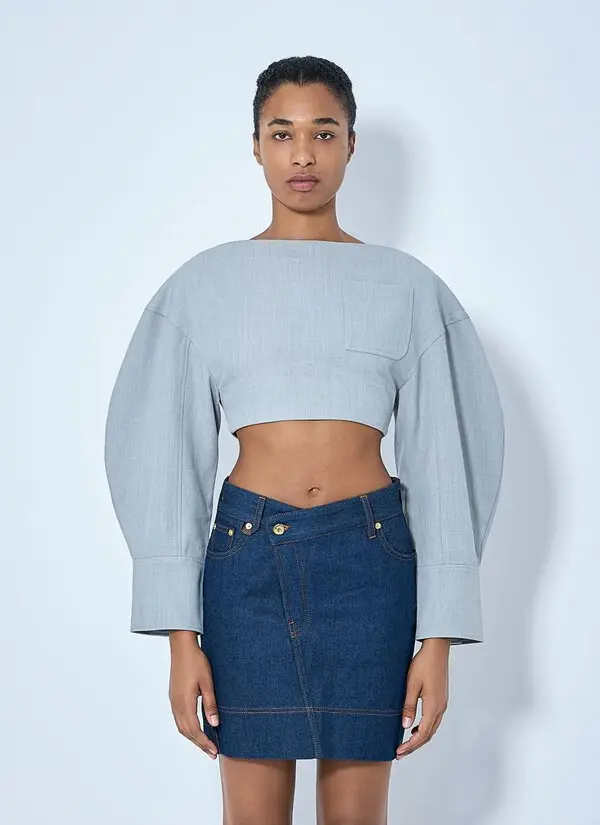 Jacquemus Le Haut Casaco Top - Grey