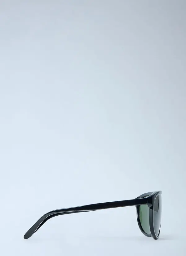 TOTEME Shield Aviator Sunglasses