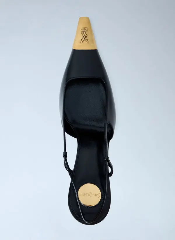 Saint Laurent Jeanne Slingback Pumps