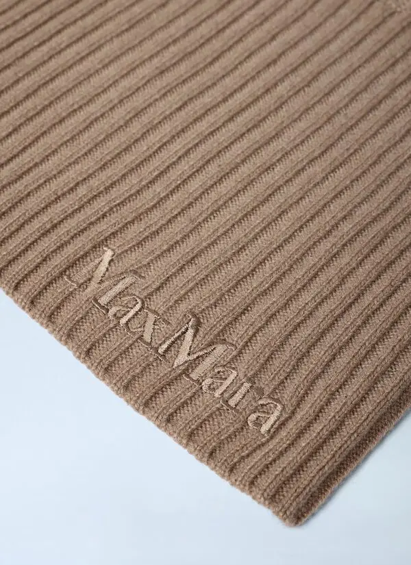 Max Mara Logo Motif Balaclave