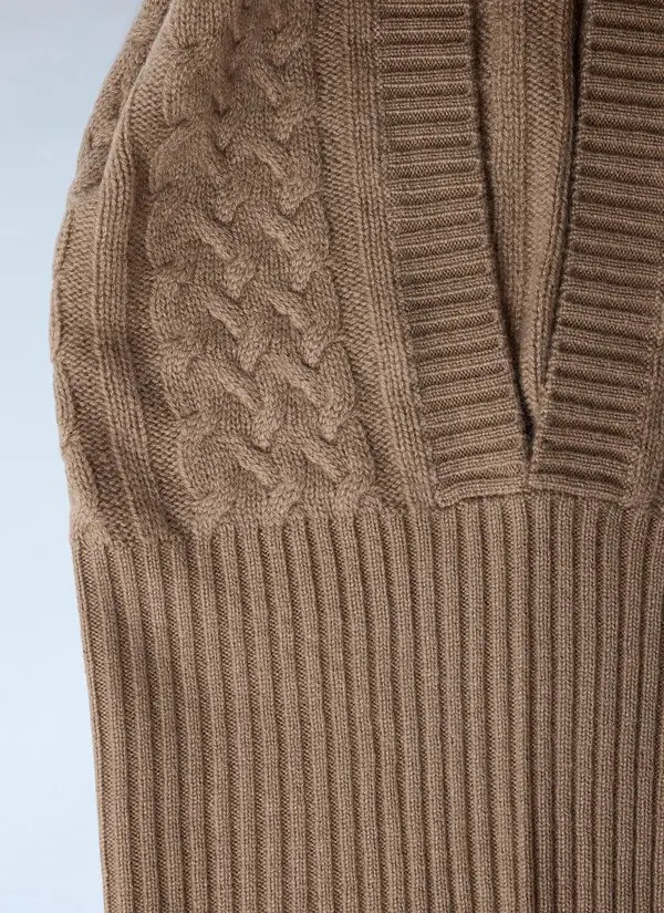 Max Mara Logo Motif Balaclave