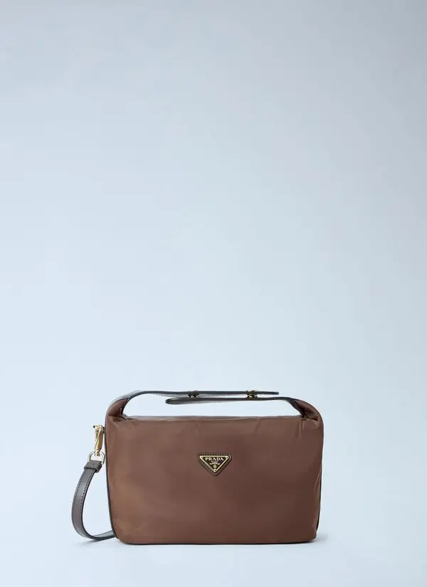 Prada Re-nylon Chérie Mini Handbag - Brown