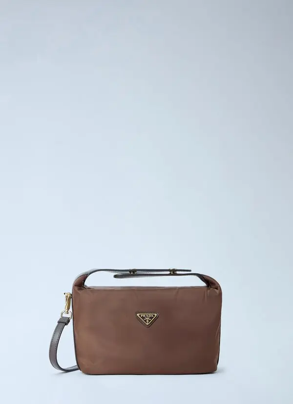 Prada Re-nylon Chérie Mini Handbag - Brown