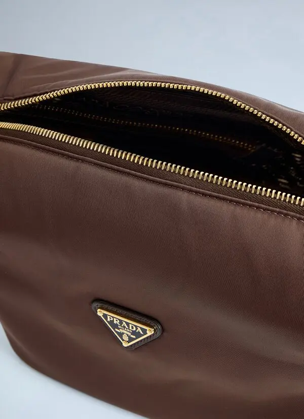 Prada Re-nylon Chérie Mini Handbag - Brown