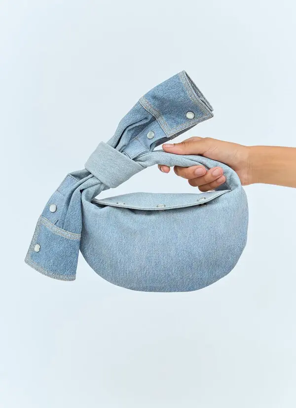 Bottega Veneta Mini Jodie Handbag - Blue