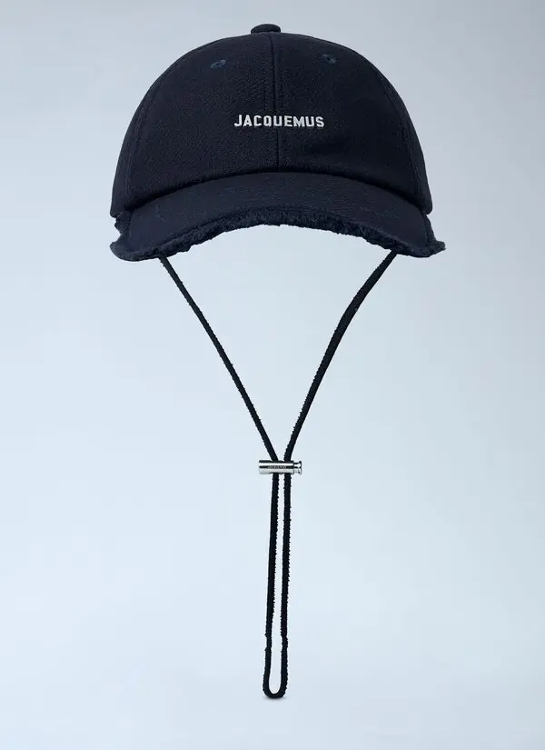Jacquemus Logo Motif Baseball Cap - Blue