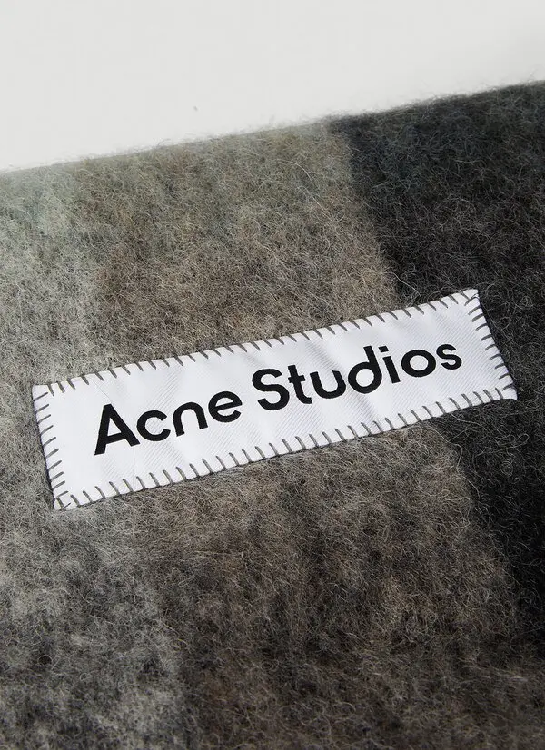 Acne Studios Check Scarf