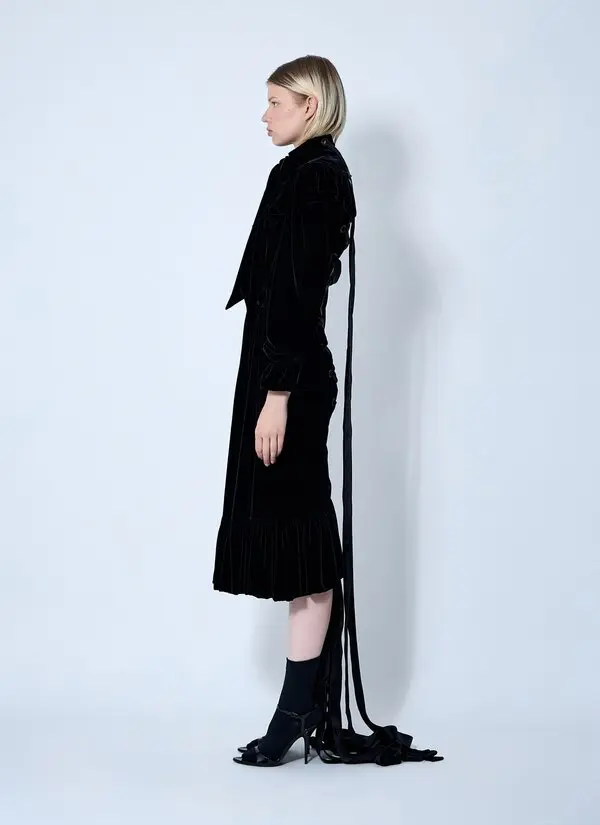 Balenciaga Lace-up Dress