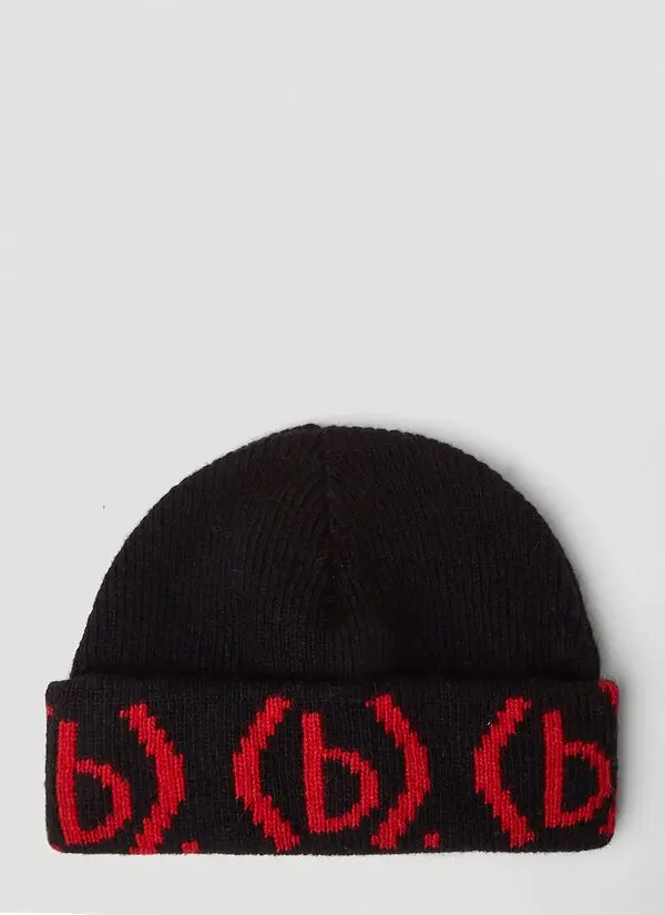BSTROY Knit .eanie Hat - Black