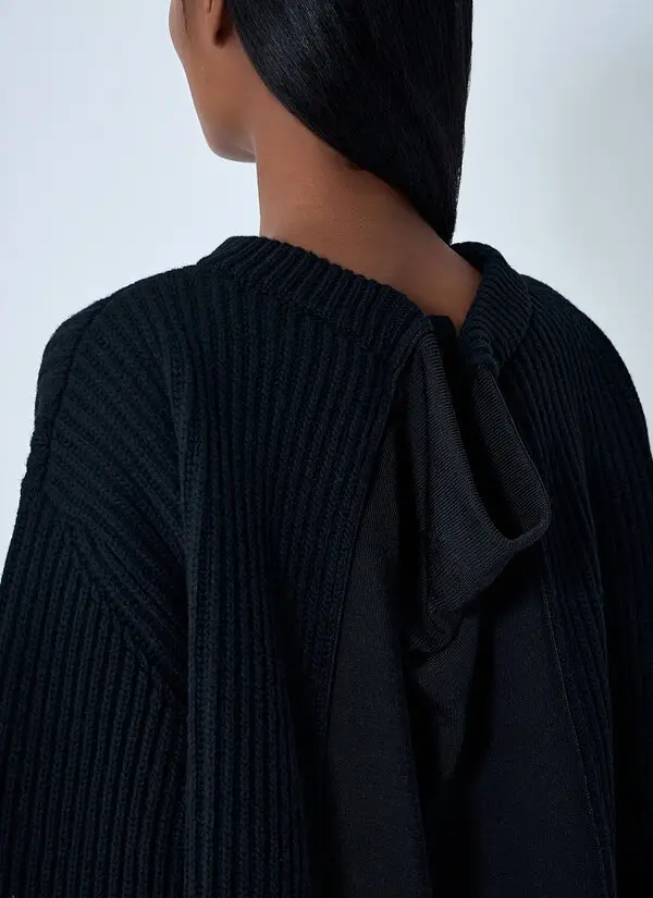 MAISON MARGIELA Contrast Panel Sweater