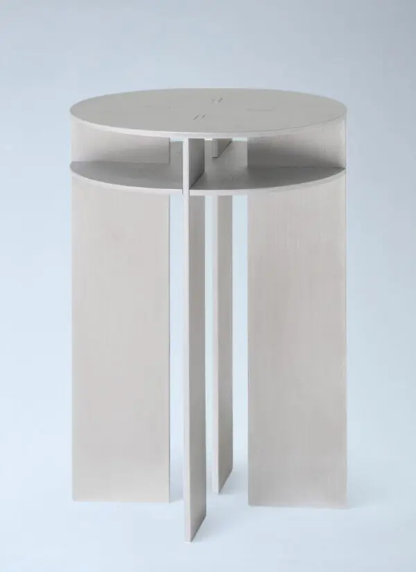 LN-CC X NM3 - SALONE PROJECT Nm13 Stool - Silver