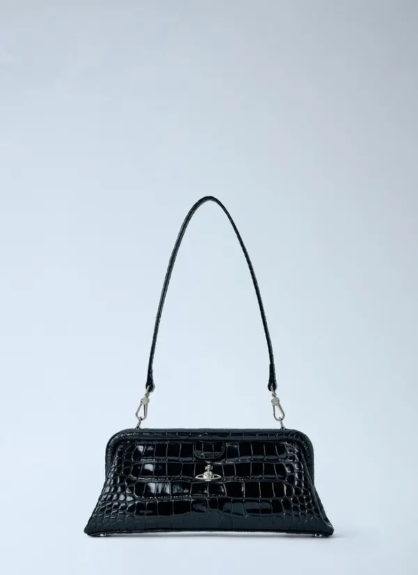 VIVIENNE WESTWOOD Jane Frame Purse - Black