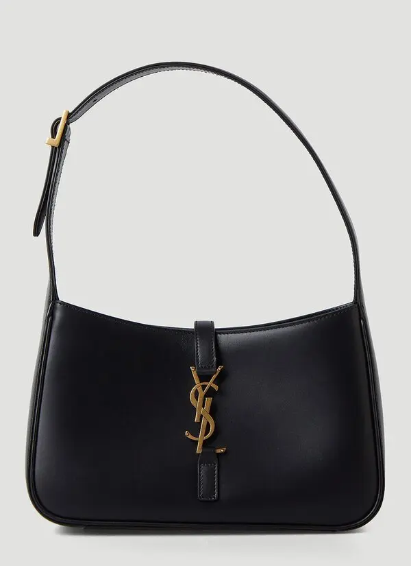 Saint Laurent Le 5 Á 7 Hobo Shoulder Bag - Black