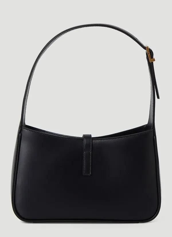 Saint Laurent Le 5 Á 7 Hobo Shoulder Bag - Black