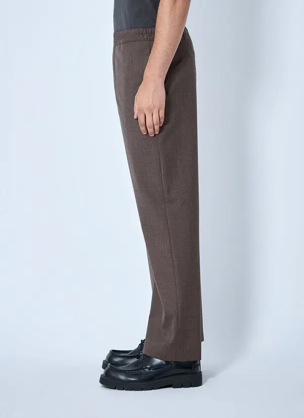 THE ROW Ari Wool Wide-leg Pants