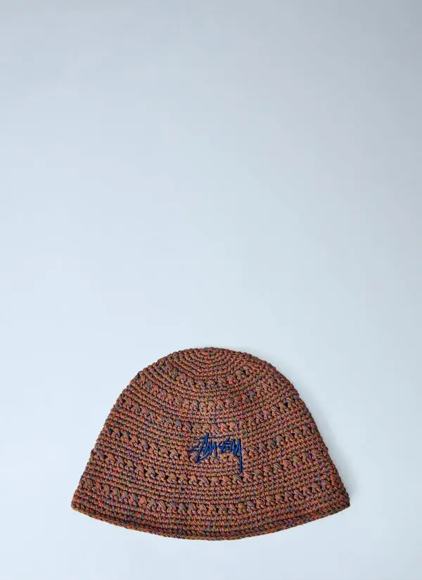 StÜssy Hemp Stock Bucket Hat - Brown
