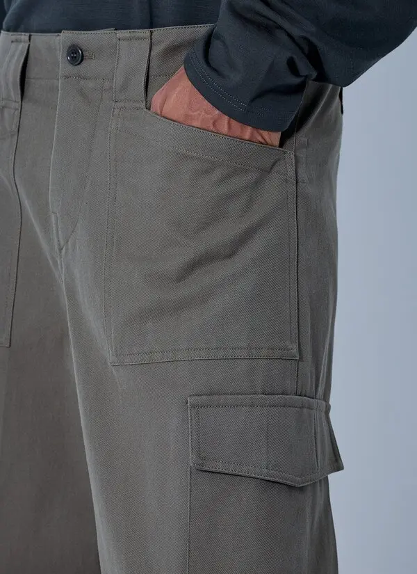 RIER Cargo Utility Trousers - Grey