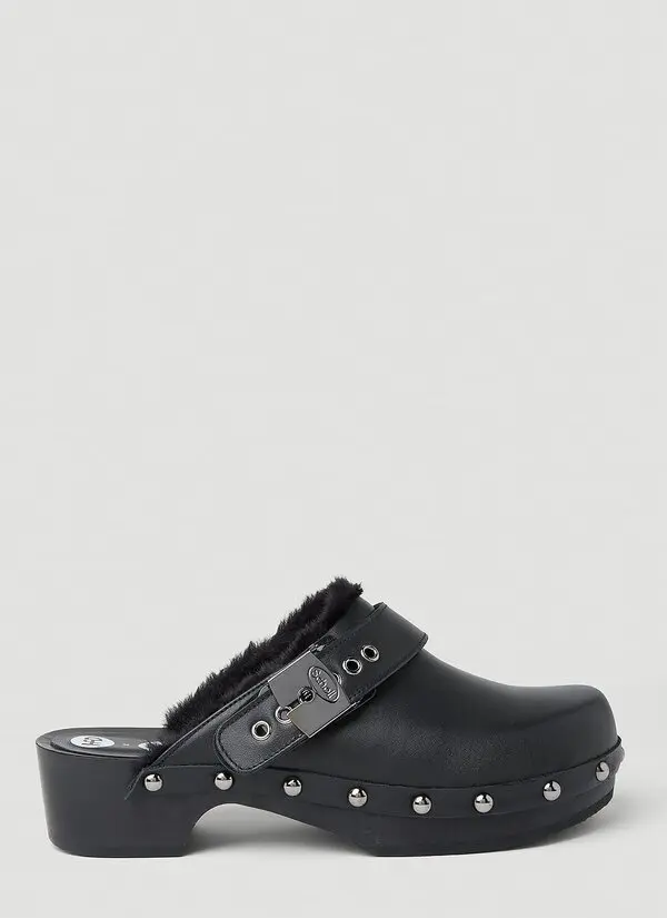 HONEY FUCKING DIJON X SCHOLL Pescura Clogs - Black