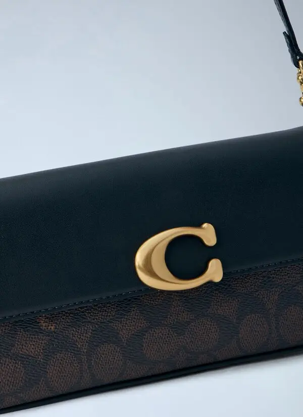 COACH Jet Shoulder Bag In Signature Upcrafted Leather