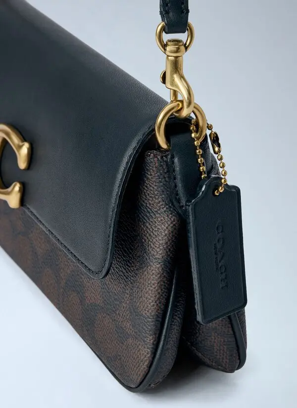 COACH Jet Shoulder Bag In Signature Upcrafted Leather