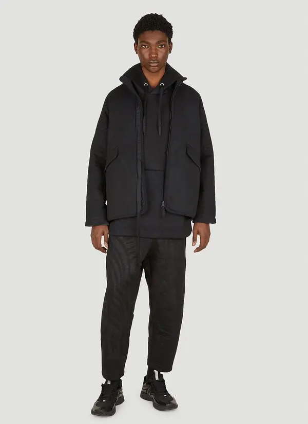 BYBORRE Woven Hooded Sweatshirt