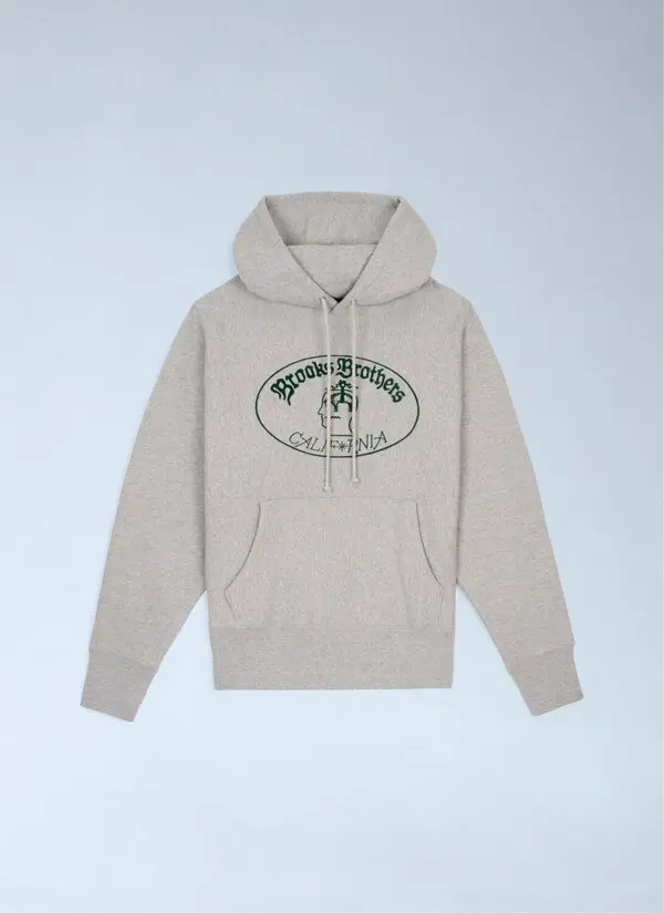 Brooks Brothers California Logo Hooded Sweatshirt