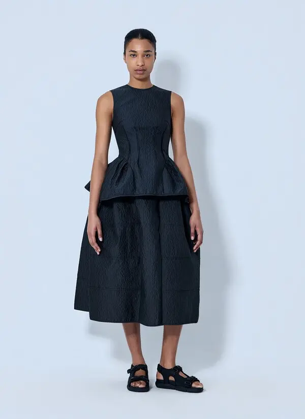 Cecilie Bahnsen Cbdaphne Skirt Stria Matelasse